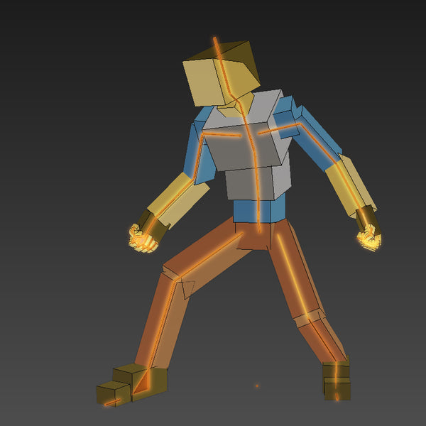 RPG Animation FBX for Godot / Blender|Explosive – Explosive